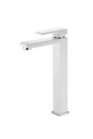 China CONNE Tall Body One Hole Wash Basin Faucet Brass Chrome Single Handle Hot Cold Water for sale