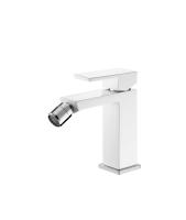 China White Brass Bidet Faucet Single Handle 0.5 Bar Hot Cold Water Mixer with 5-Year Warranty for sale