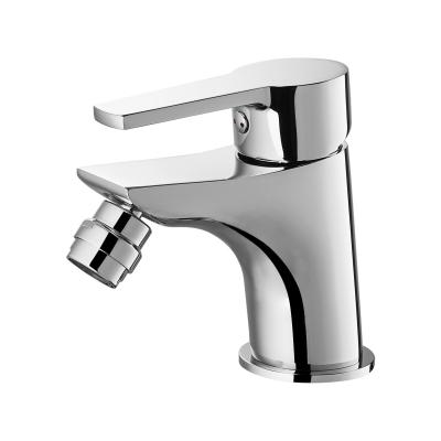 China Single Handle 1 Hole Bidet Faucet with Brass Construction and 5-Year Warranty for Wash Basin Applications for sale
