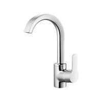 China CONNE Brass Kitchen Mixer Tap Single Lever Chrome Low Pressure 0.5 Bar for sale