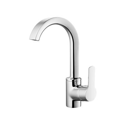 China CONNE Brass Kitchen Mixer Tap Single Lever Chrome Low Pressure 0.5 Bar for sale