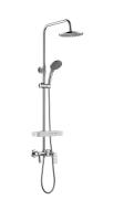 China Bidet Head Shower Column Set with 96-130cm Adjustable Rod and Chrome Finish - 5 Year Warranty for sale
