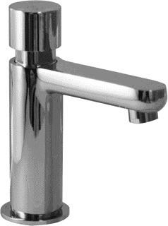 China Chrome Plated Self-Closing Time Delay Faucet with 5-Year Warranty and 0.1-0.5 MPa Operating Pressure for sale