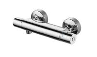 China 271mm Wall Mounted Thermostatic Bath Shower Mixer with 0.1-0.5MPa Pressure Range and 5-Year Warranty for sale