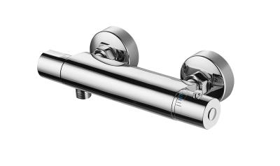 China 271mm Wall Mounted Thermostatic Bath Shower Mixer with 0.1-0.5MPa Pressure Range and 5-Year Warranty for sale