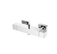 China Moisture Resistant Thermostatic Faucet with 38°C Constant Temperature and 5-Year Warranty - Chrome Finish for sale