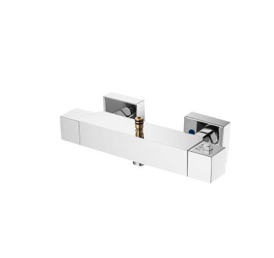 China Moisture Resistant Thermostatic Faucet with 38°C Constant Temperature and 5-Year Warranty - Chrome Finish for sale