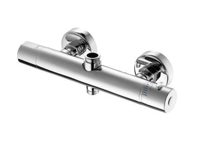 China Chrome Plated Thermostatic Water Faucet with 5-Year Warranty and 150mm Gauge for Modern Bathrooms for sale