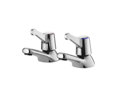 China Brass Cartridge 2 Handle Lavatory Faucet with 5-Year Warranty and 0.1-0.5 MPa Pressure Range for sale