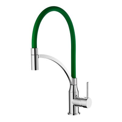 China Chrome Finish Kitchen Mixer Faucet with 360° Swivel & Ceramic Valve - 5 Year Warranty, 0.1-0.5 MPa Pressure Range for sale