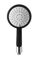 China Cool Black Hand Shower Head with 3 Spray Modes - 5 Year Warranty & 300 PCS MOQ for Bathroom Faucet Systems for sale
