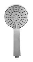 China Three Function Hand Shower Head 1/2 Inches ABS Chrome Bathroom Spare Parts for sale