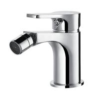 China Chrome Plated Brass Bidet Shower Tap 360 Degree Rotating Bathroom Faucet Single Lever for sale