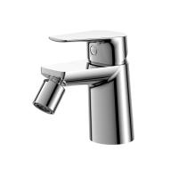 China CONNE Brass Bidet Mixer Tap with Removable Aerator Swivel Spout Chrome 1/2 inch for sale