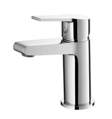 China CONNE Brass Basin Faucet Chrome Single Handle Hot Cold Water Deck Mounted 1bar-5bar for sale