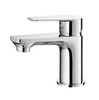 China Deck Mounted Brass Wash Basin Faucet Single Lever Chrome 1 Bar to 5 Bar for sale