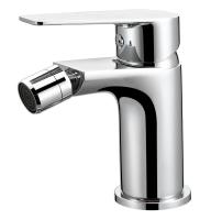 China CONNE Brass Bidet Mixer Tap Single Hole Rotatable Spout Chrome 120 Degree for sale