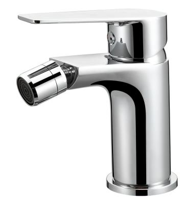 China CONNE Brass Bidet Mixer Tap Single Hole Rotatable Spout Chrome 120 Degree for sale