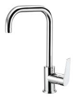 China Chrome Single Lever Kitchen Mixer Tap with 360 Degree Rotation - 5 Year Warranty, 0.1-0.5 MPa Pressure Range for sale