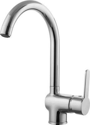 China 35mm Cartridge Kitchen Wash Basin Tap 360 Degree Pivoting Spout Chrome Zinc Body for sale