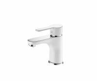 China Brass Hot Cold Water Wash Basin Faucet Single Handle Chrome 1.0-5.0 Bar for sale