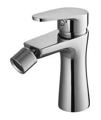 China OEM ODM Single Handle Bidet Faucet 360° Swivel Brass Chrome Basin Mixer Tap for sale