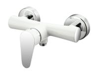 China Brass Wall Mounted Shower Mixer Faucet Single Lever Chrome 0.5-5 Bar for sale