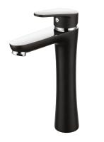 China CONNE Brass Single Lever Wash Basin Faucet Hot Cold Water Mixer Chrome 1/2 Inch for sale