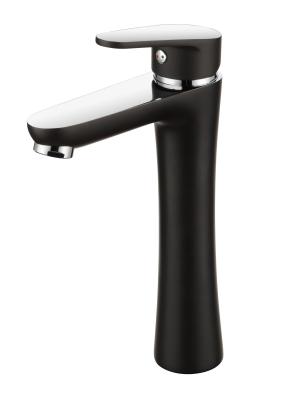 China CONNE Brass Single Lever Wash Basin Faucet Hot Cold Water Mixer Chrome 1/2 Inch for sale