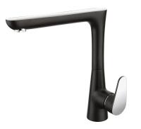 China 360 Degree Rotating Kitchen Mixer Faucet Hot Cold Water Brass Tap Chrome 267mm for sale