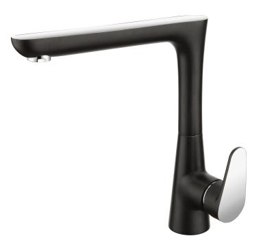 China 360 Degree Rotating Kitchen Mixer Faucet Hot Cold Water Brass Tap Chrome 267mm for sale