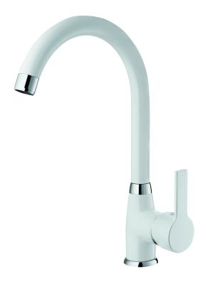 China 360° Swivel High Pressure Kitchen Mixer Faucet Hot Cold Tap Adapter 3/8 Inch Chrome for sale