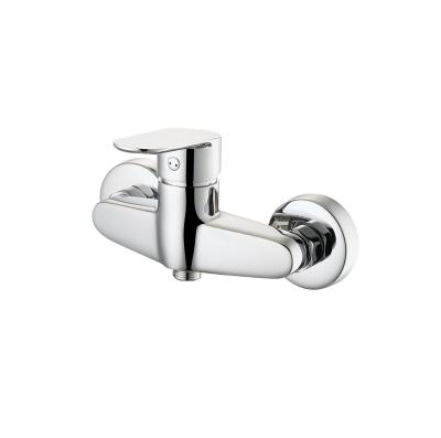 China Brass Single Handle Shower Mixer Faucet Set with 5-Year Warranty and 0.1-0.5 MPa Pressure Range for sale