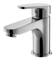 China CONNE Single Lever Bathroom Mixer Tap Chrome Brass Basin Faucet with 40cm Hoses 3/8 Inch for sale