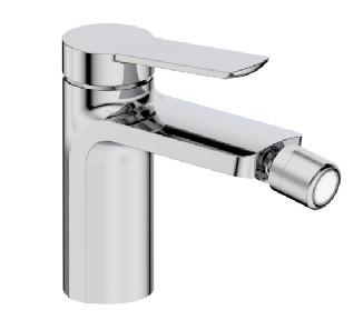 China CONNE Chrome Single Lever Bidet Mixer 360° Rotating Nozzle 82mm Height Brass Faucet for sale