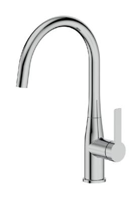 China Anti-Fingerprint Kitchen Sink Mixer Tap with 360° Rotation - Zinc Body Construction & 5-Year Warranty for sale