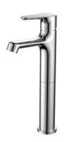 China CONNE Single Lever Brass Bathroom Basin Tap Chrome Hot Cold Water Faucet 1bar 5bar for sale