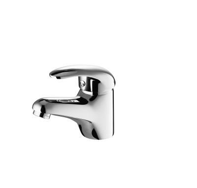 China CONNE Brass Single Lever Wash Basin Faucet Chrome Ceramic Cartridge Mixer Tap 0.1-0.5MPa for sale