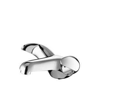 China CONNE Two-Handle Bathroom Washbasin Tap Chrome Finish with 5-Year Warranty and 0.1-0.5 MPa Pressure Range for sale