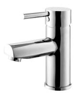 China CONNE Brass Basin Mixer Tap Chrome Single Lever Cold Only Faucet 3/8 Inch Hose Low Pressure 0.5 Bar for sale