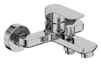 China CONNE Brass Single Handle Wall Mounted Bath Shower Faucet Chrome 0.1-0.5MPa for sale
