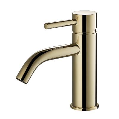 China Deck Mounted Zinc Alloy Stainless Steel Ceramic Valve Wash Basin Mixer Faucet 0460 for sale