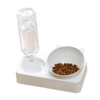 China Automatic Cat Feeder and Water Dispenser 2-in-1 with 26.4x15.5x21cm Food Bowl for Pets for sale