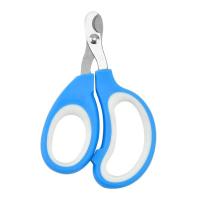 China Cat Nail Clipper with Non-Slip Handle 6.5x10cm Stainless Steel Blades Custom Colors for Cats and Small Pets for sale