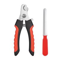 China Stainless Steel Pet Nail Clipper with Safety Guard for Dogs & Cats - 12.5x4cm & 16x5cm Sizes for sale
