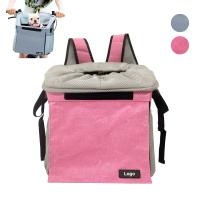 China 39x32x30cm 3-in-1 Pet Bike Basket Carrier - Convertible Backpack & Shoulder Bag for Small Dogs Cats for sale