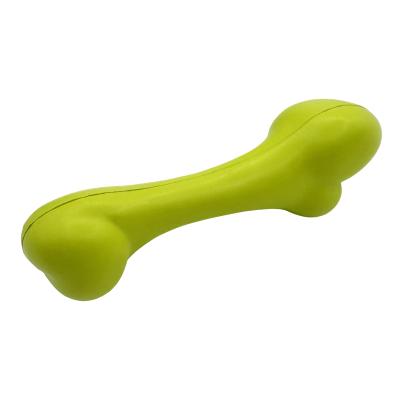 China 15 cm Bone Shaped Rubber Dog Chew Toy - Durable Non-Toxic Dental Health Pet Toy with OEM/ODM Options for sale