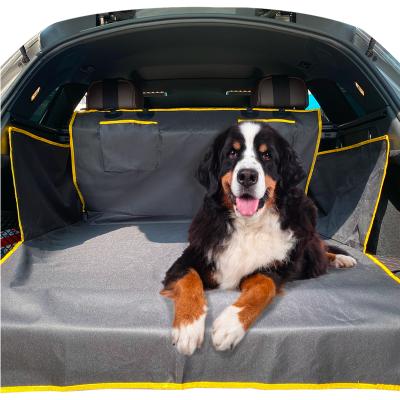 China Universal Dog Trunk Cargo Liner 102x179 cm Waterproof 600D Oxford Fabric Cover for SUVs Trucks for sale