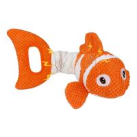 China Durable Squeaky Plush Dog Toy Interactive Tug Of War Chew Toy For All Dogs for sale