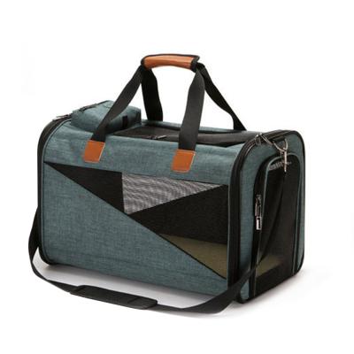 China Soft-Sided Pet Carrier 45x26x29cm for Small Dogs & Cats - Collapsible Travel Bag with Removable Pad for sale